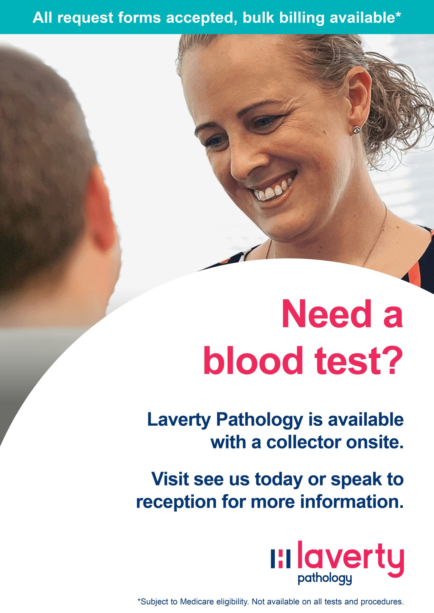 Laverty Pathology available! - Hill Street Health Hub