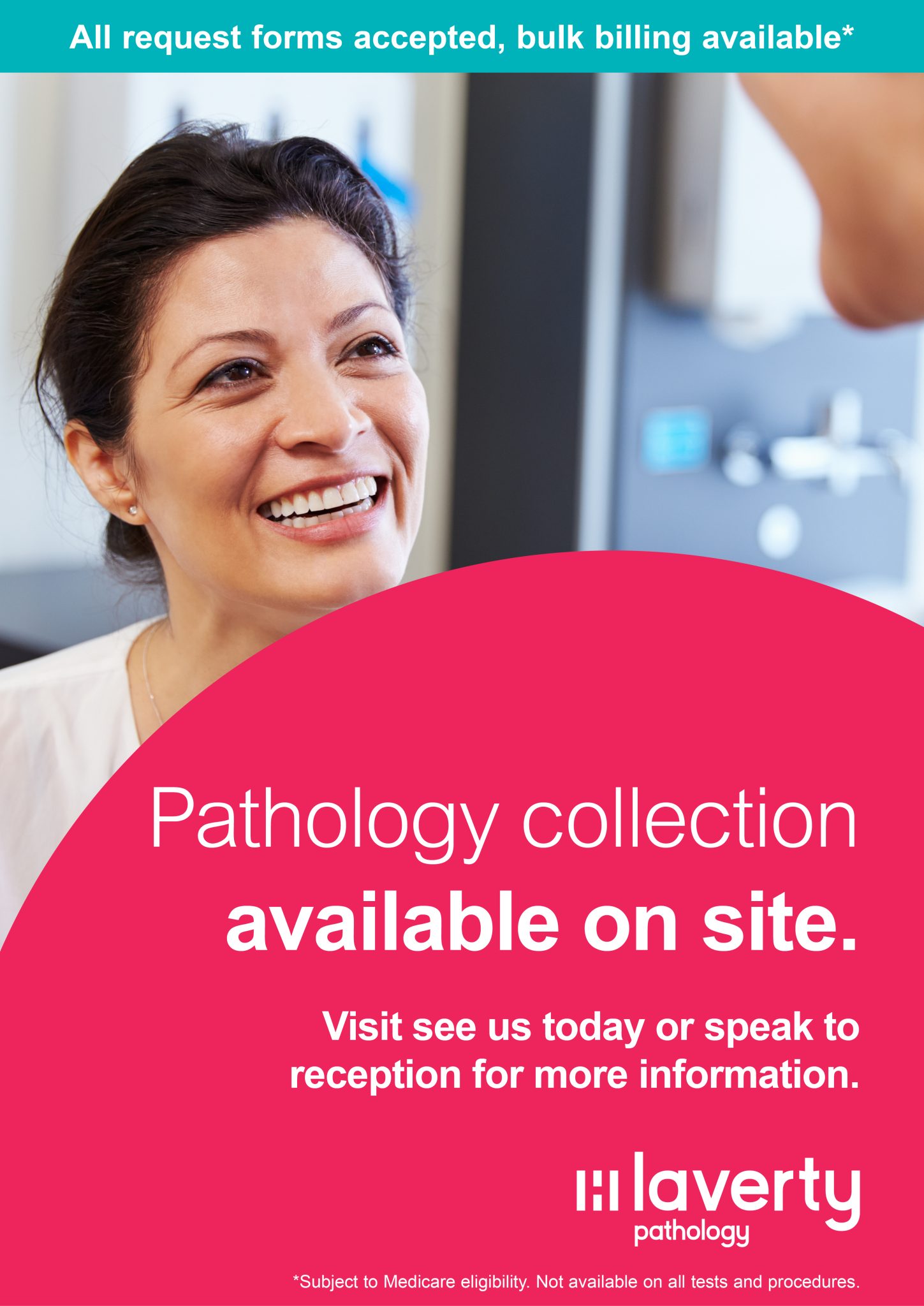 Laverty Pathology available! - Hill Street Health Hub